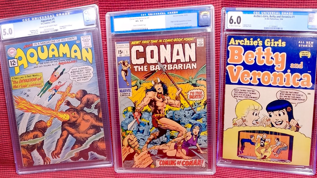 A Stack Of Graded Slabbed Comics From My Comic Book Collection Tour # ...