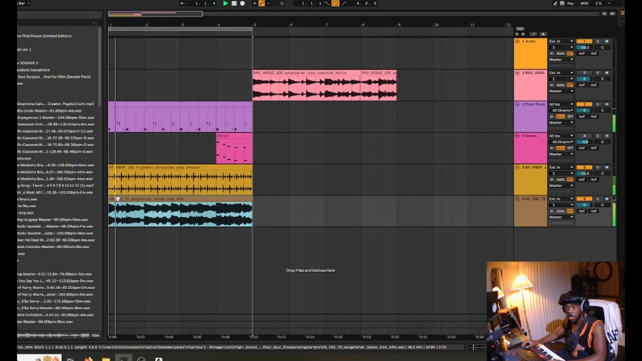 Making a Joey Bada$$ Beat in Under 4 minutes - YouTube