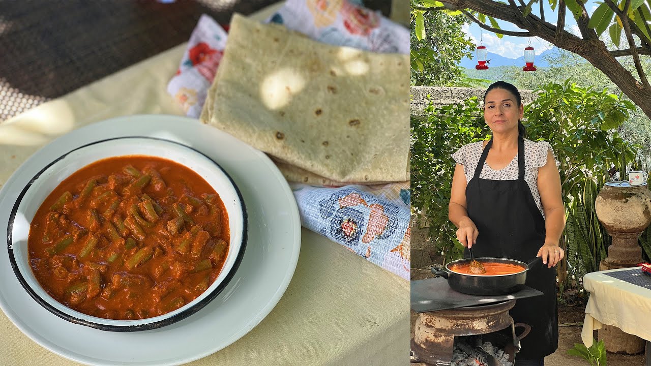 Pipián (Ejotes con Chile y Cacahuates) - La Herencia de las Viudas ...