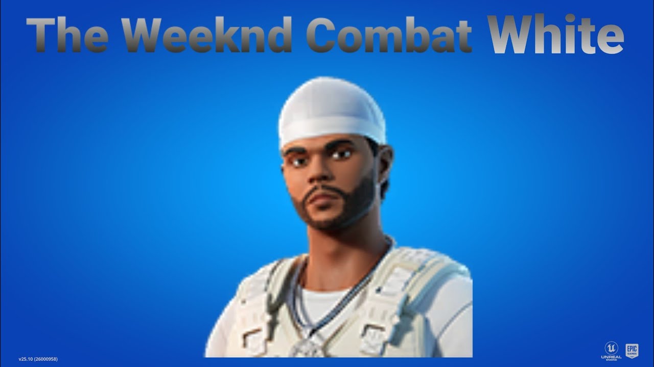 The Weeknd Combat(White) Skin Combo | Fortnite - YouTube