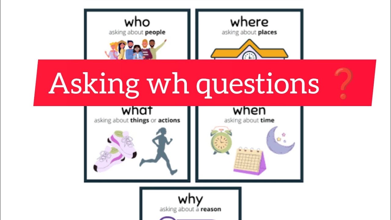 Wh questions language development materials - YouTube