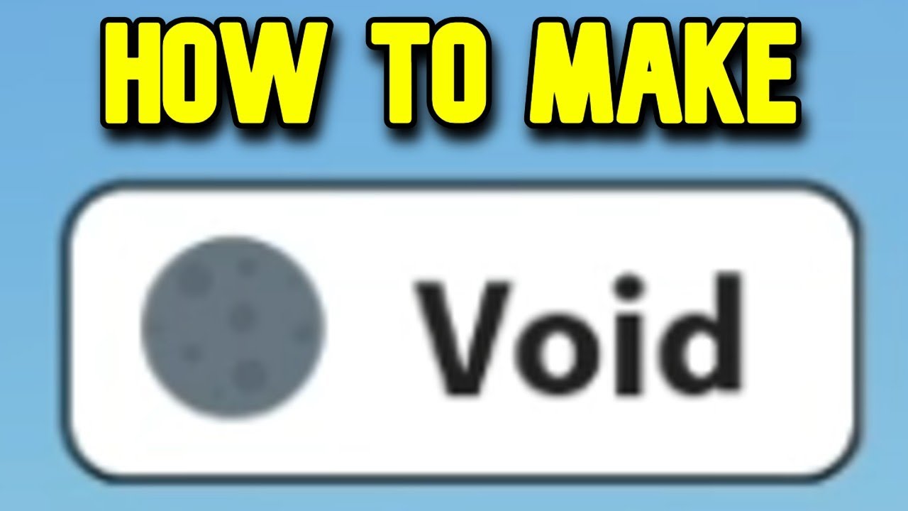 How to Make a Void in Aura Craft (Roblox) - YouTube