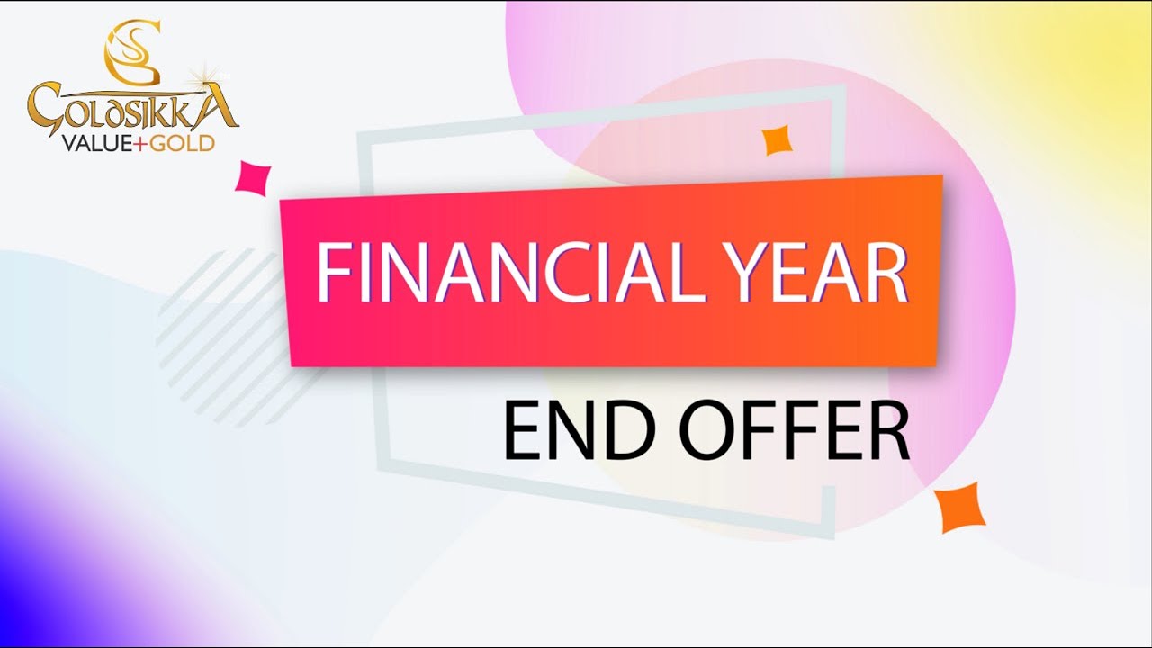 Celebrate Financial Year End With Golden Offer and get free 1gram of ...