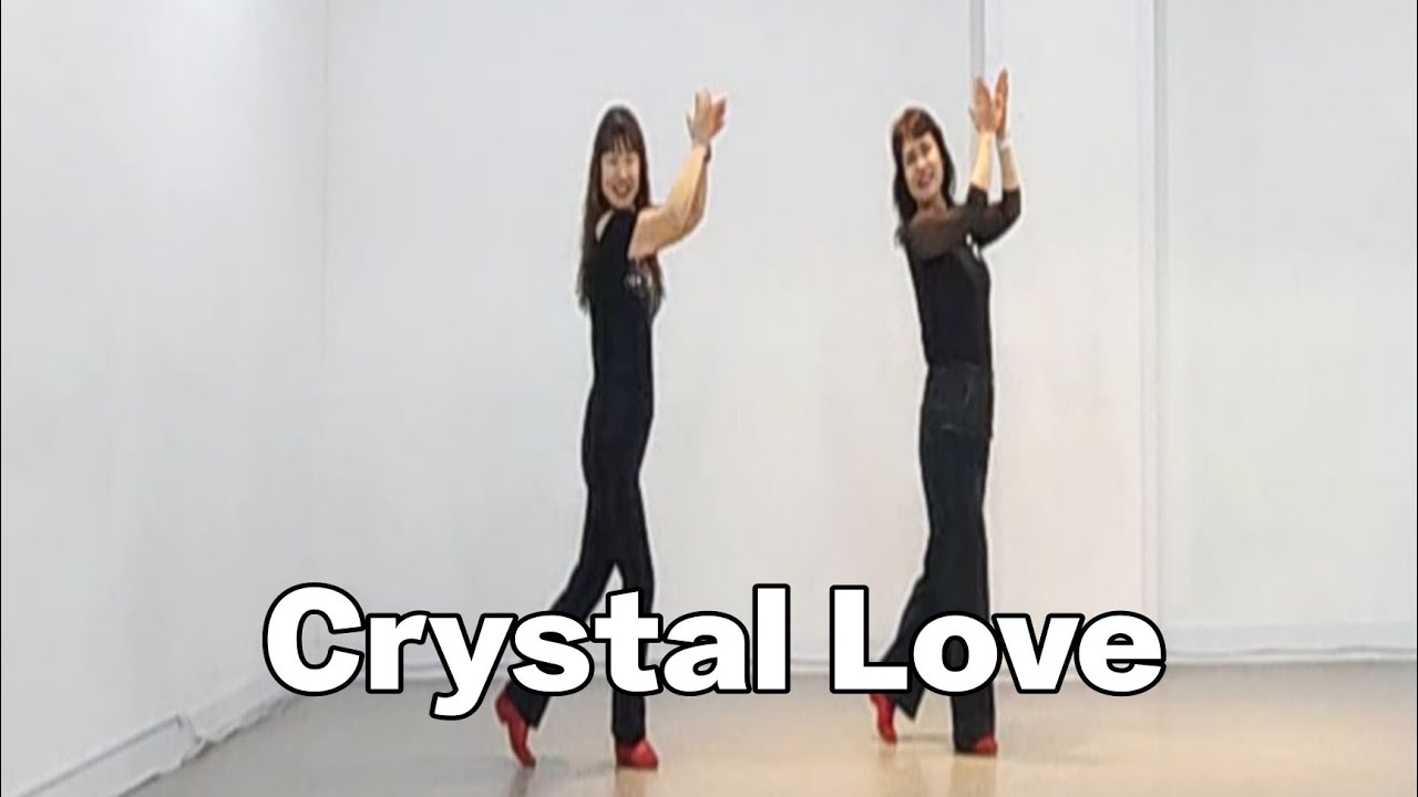 Crystal Love - Line Dance - YouTube