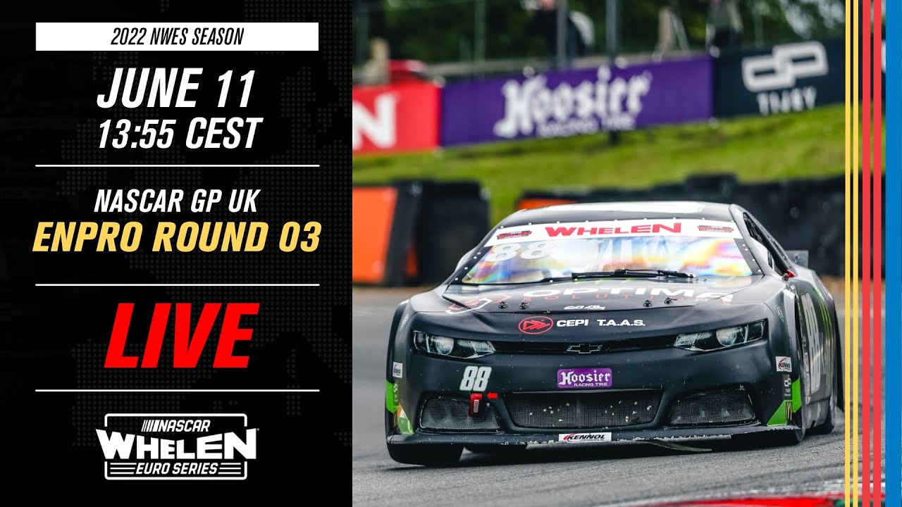 LIVE: EuroNASCAR PRO Round 03 | NASCAR GP UK 2022 - YouTube