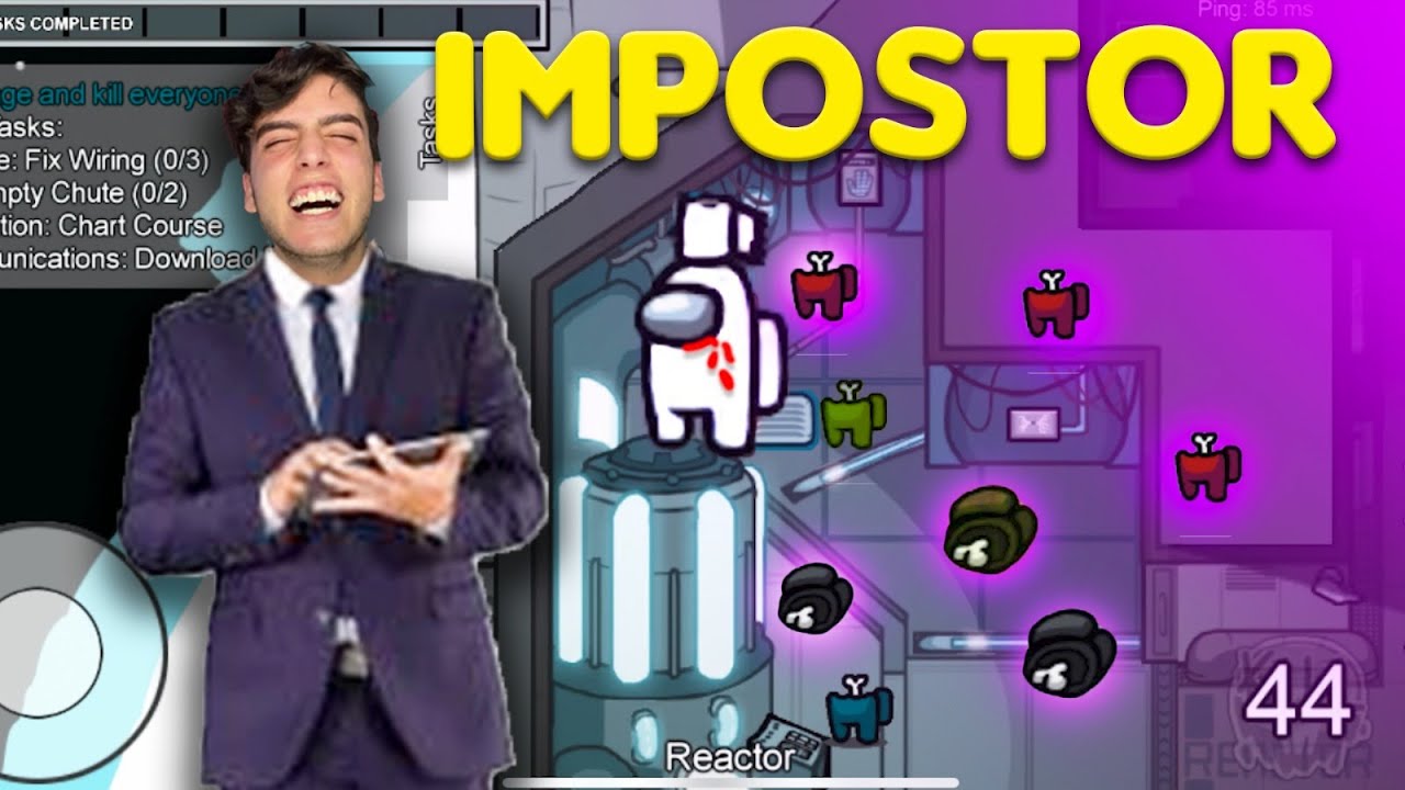 Fui el impostor 3 veces SEGUIDAS / Among Us - YouTube