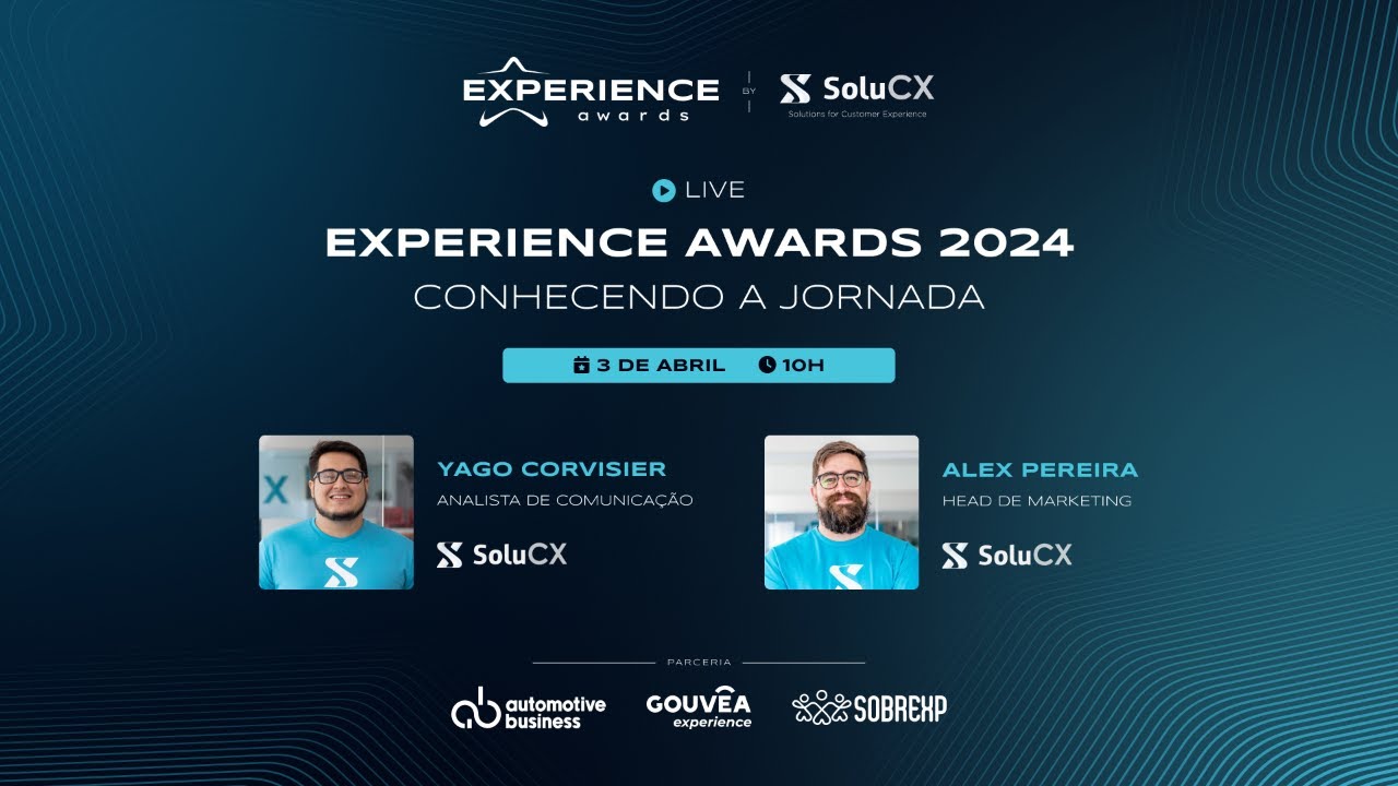 Experience Awards 2024 - Conhecendo a jornada! - YouTube