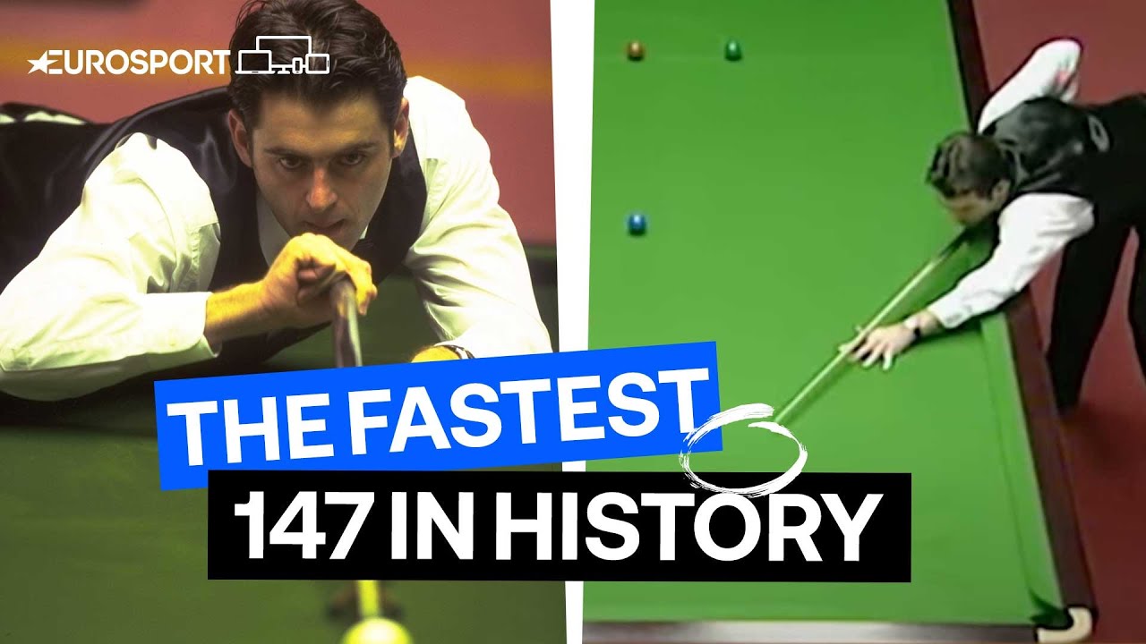 HISTORIC Ronnie O'Sullivan fastest 147 break in only 5 minutes and 20 ...
