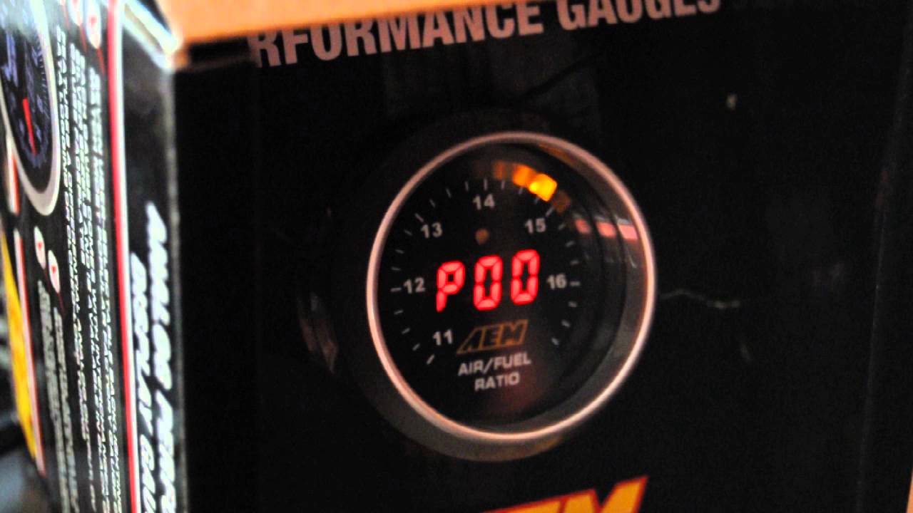 AEM UEGO Wideband O2 Sensor Kit // opening ceremony - YouTube