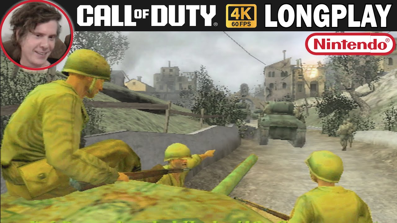 COD 2: Big Red One [GAMECUBE] Full Game on Real Hardware in 4K - YouTube