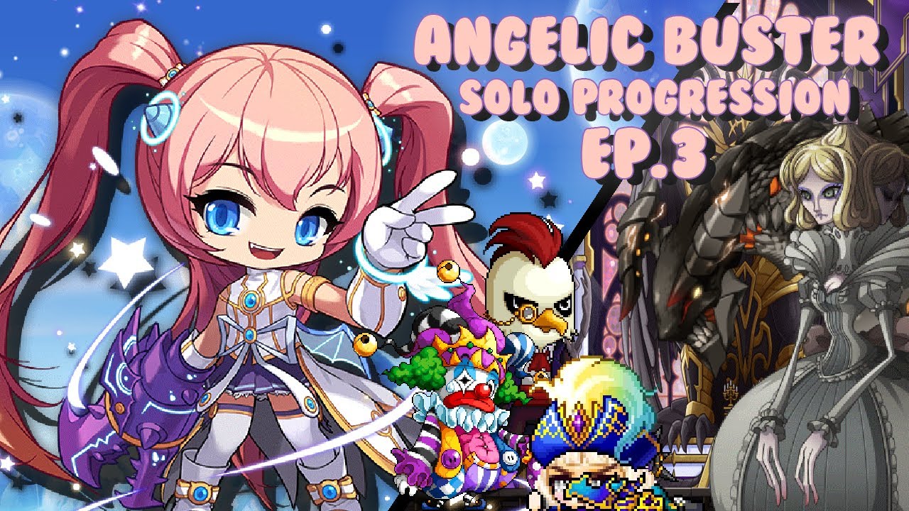 Maplestory | Reboot | Angelic Buster Solo Progression | #03 | Root ...