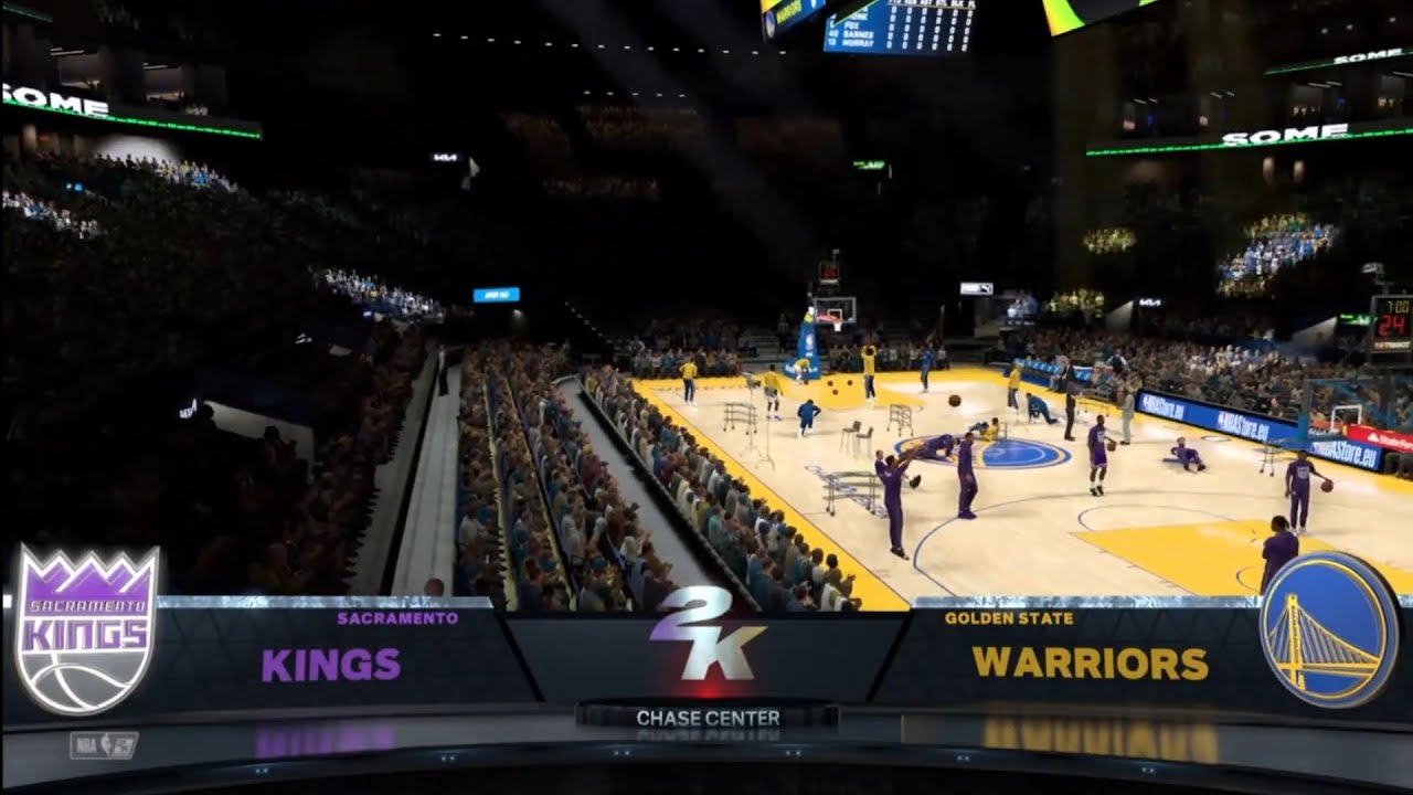 NBA 2K23 - Golden State Warriors vs Sacramento Kings - YouTube