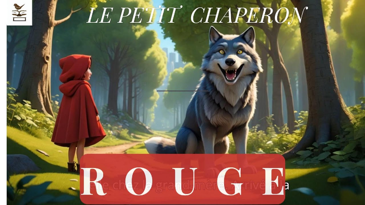 LE PETIT CHAPERON ROUGE? LITTLE RED RIDING? قصة ذات القبعة الحمراء ...
