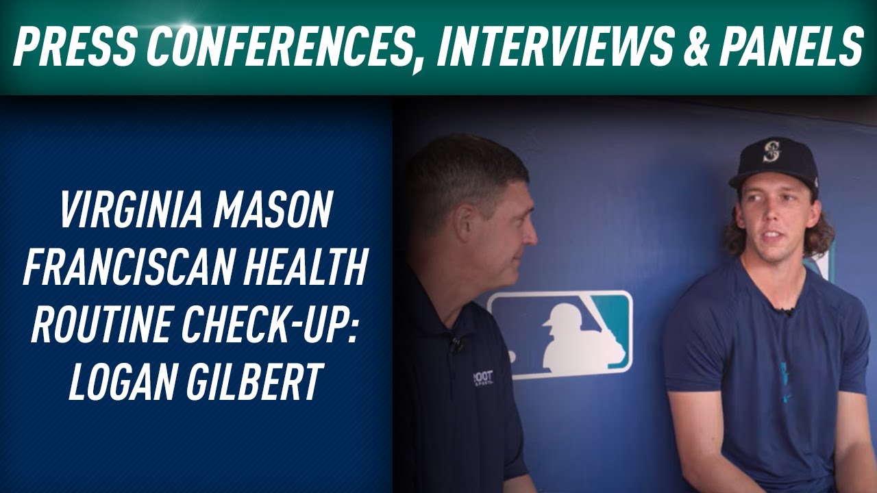 VMFH Mariners Routine Check-Up: Logan Gilbert - YouTube