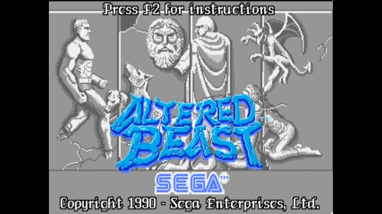 Altered Beast (DOS) [Story and bosses] - YouTube
