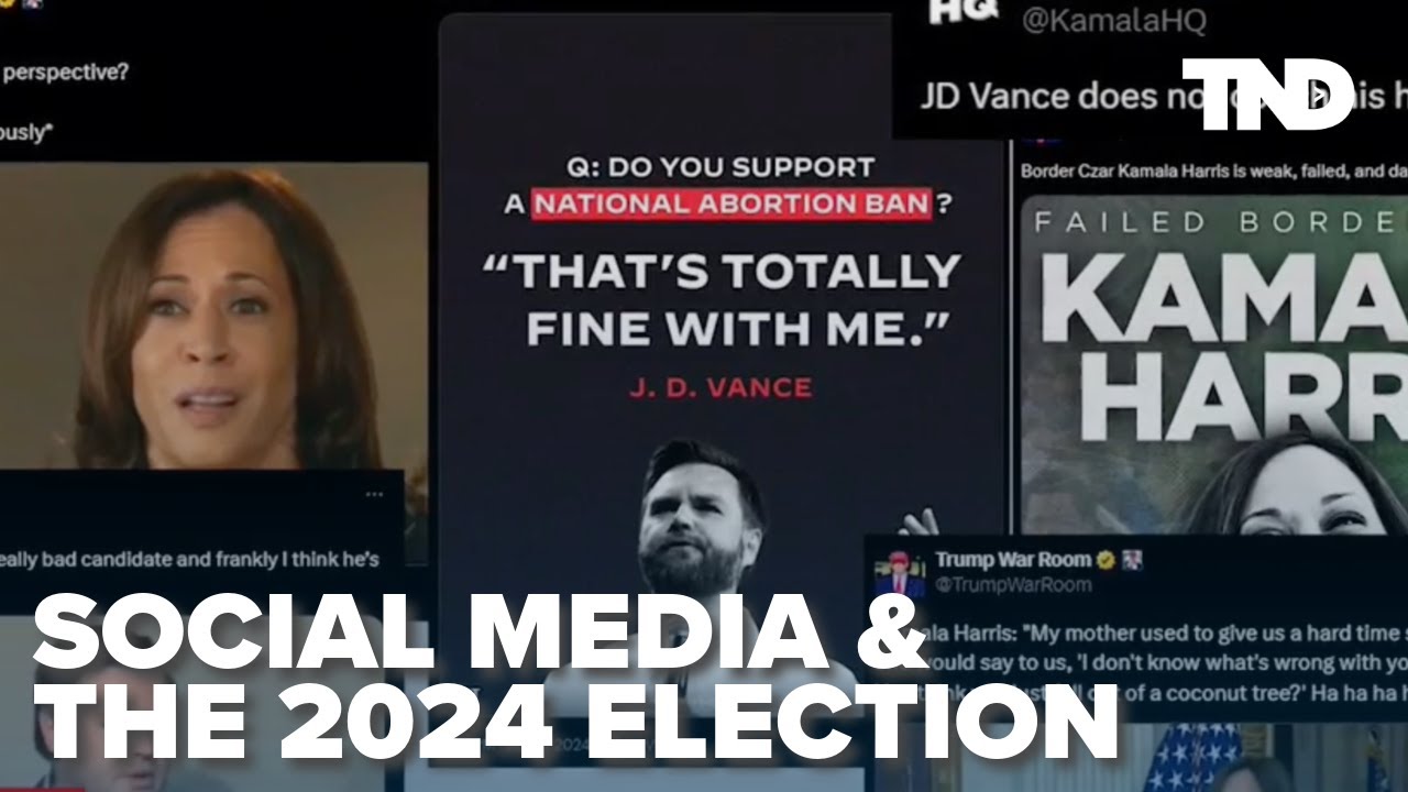 How is social media shaping the 2024 election candidates? - YouTube