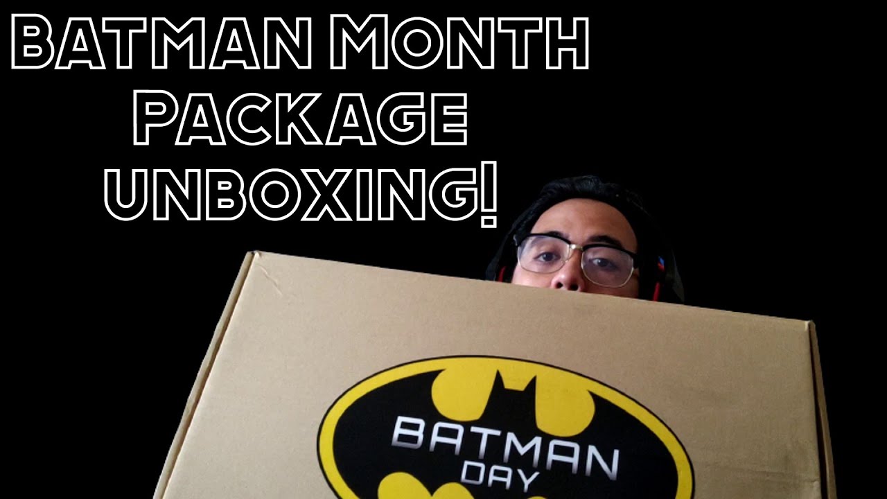 Batman Month package unboxing from HBO Asia! #BatmanMonth #BatmanDay ...