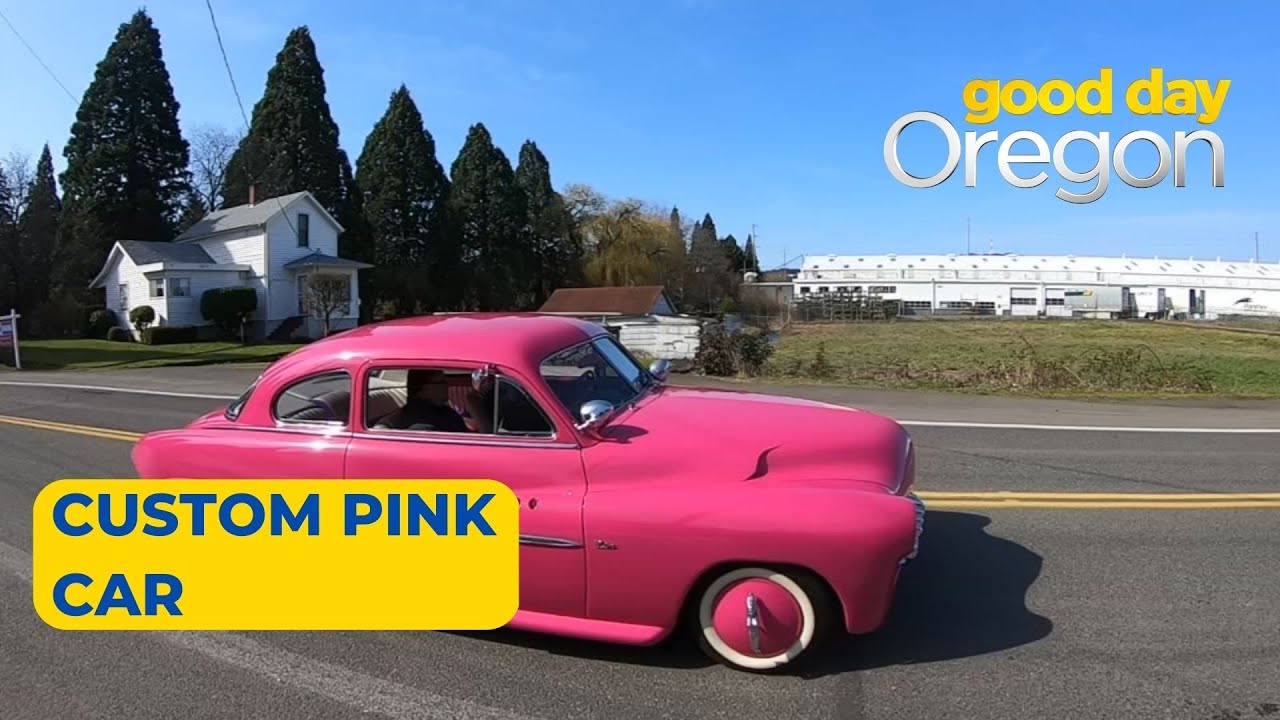 Behind the Wheel: Custom pink car - YouTube