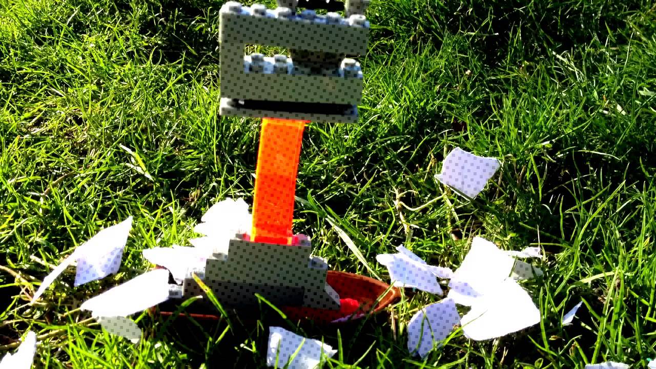 Volcano Explosion In Lego - YouTube