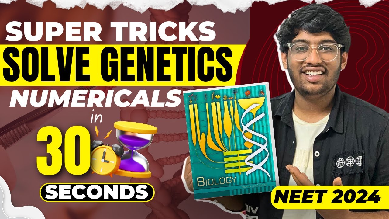 Solve any GENETICS numerical in 30 secs😎| Super Tricks for NEET 2024 - YouTube