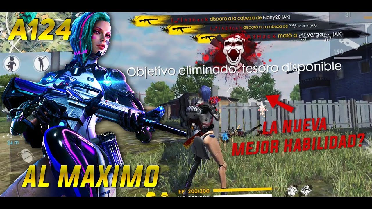 A124 FREE FIRE Habilidad, Para Qué Sirve, Al Máximo y Más