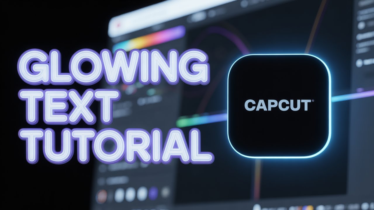 Capcut | Pro Glow Text Tutorial | FRAMEfix | - YouTube