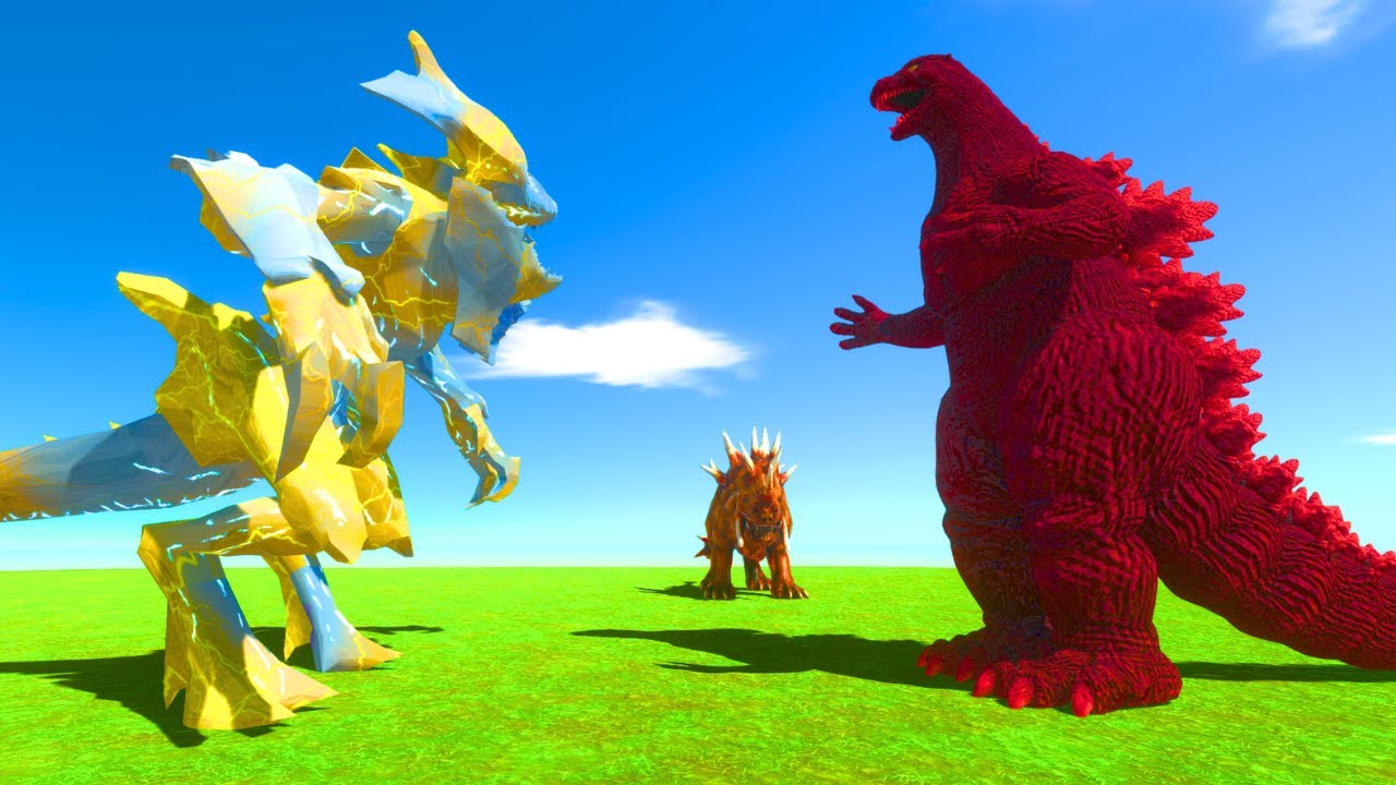 Godzilla VS Raijin Simulator Fight ARBS gameplay Adventure - YouTube