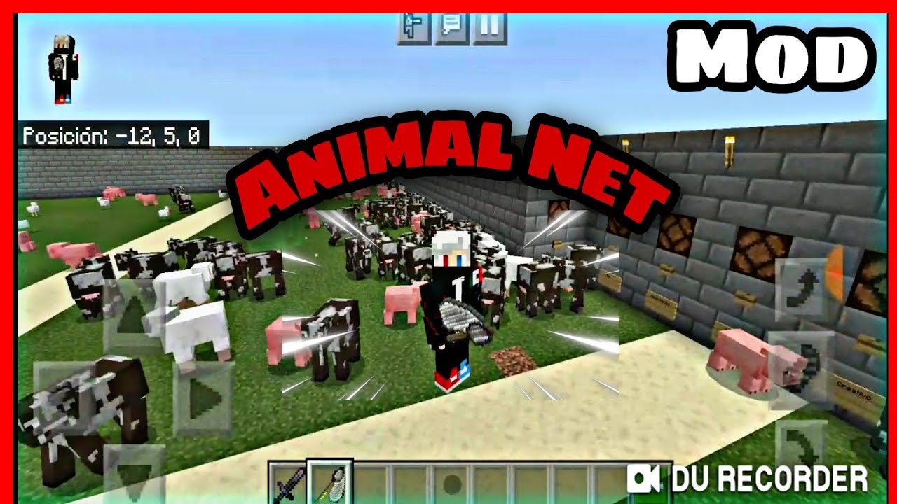 👉Animal net mod para Minecraft pe|be versión 1.16 en adelante 🤯 - YouTube