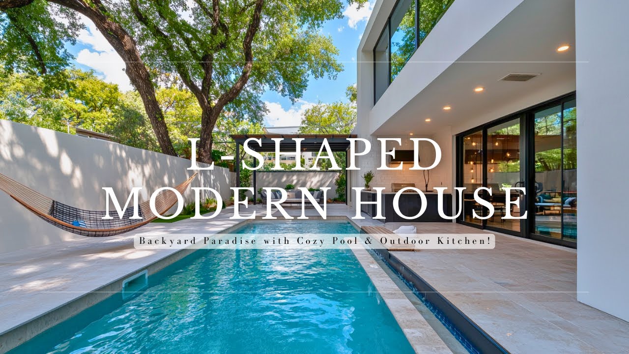 A Dream House! Stunning L Shaped Design with the Perfect Outdoor Escape ...