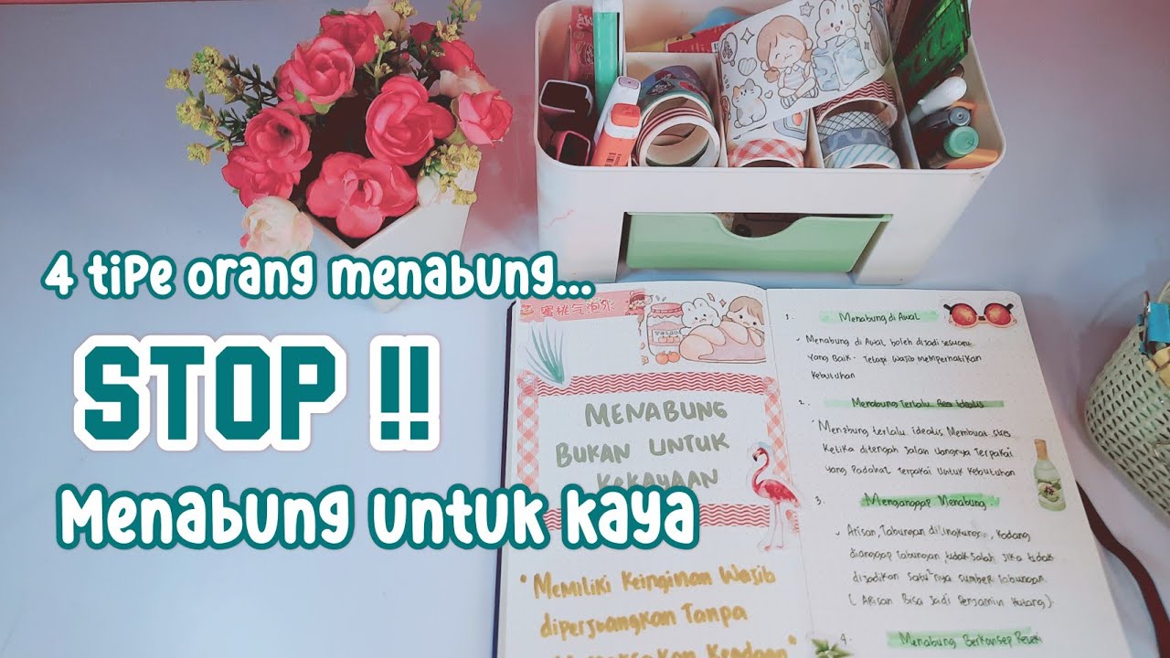 STOP‼️Menabung buat kaya...Pahami 4 tipe orang dalam menabung....Mana ...