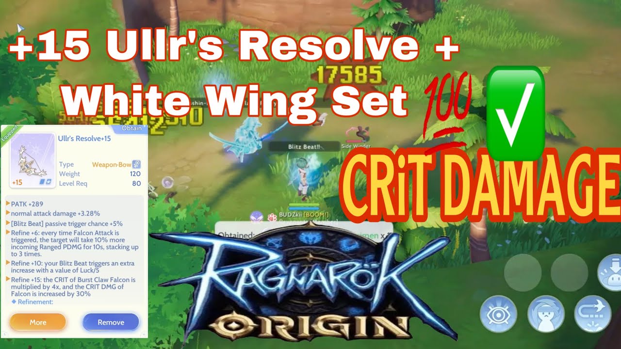 +15 Ullr's Resolve + White Wing Set | Sniper Build | # ...