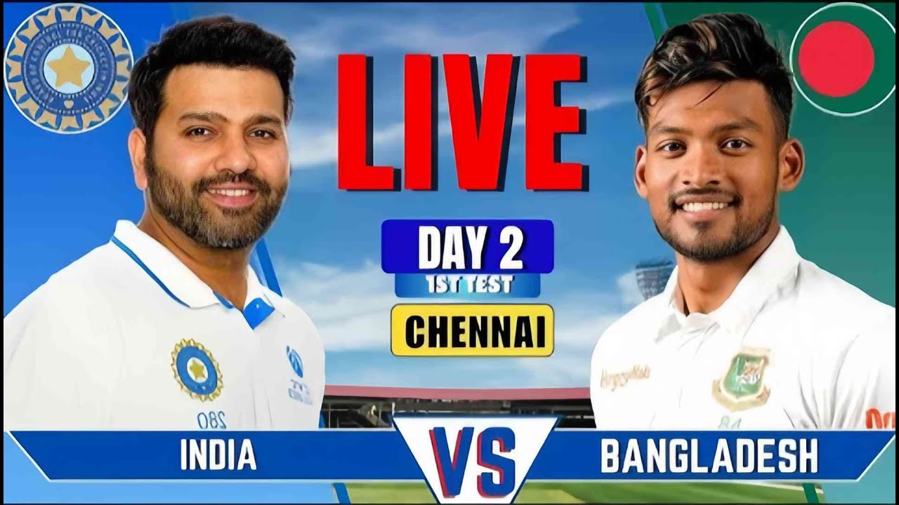 India vs Bangladesh test match live today cricket match - YouTube