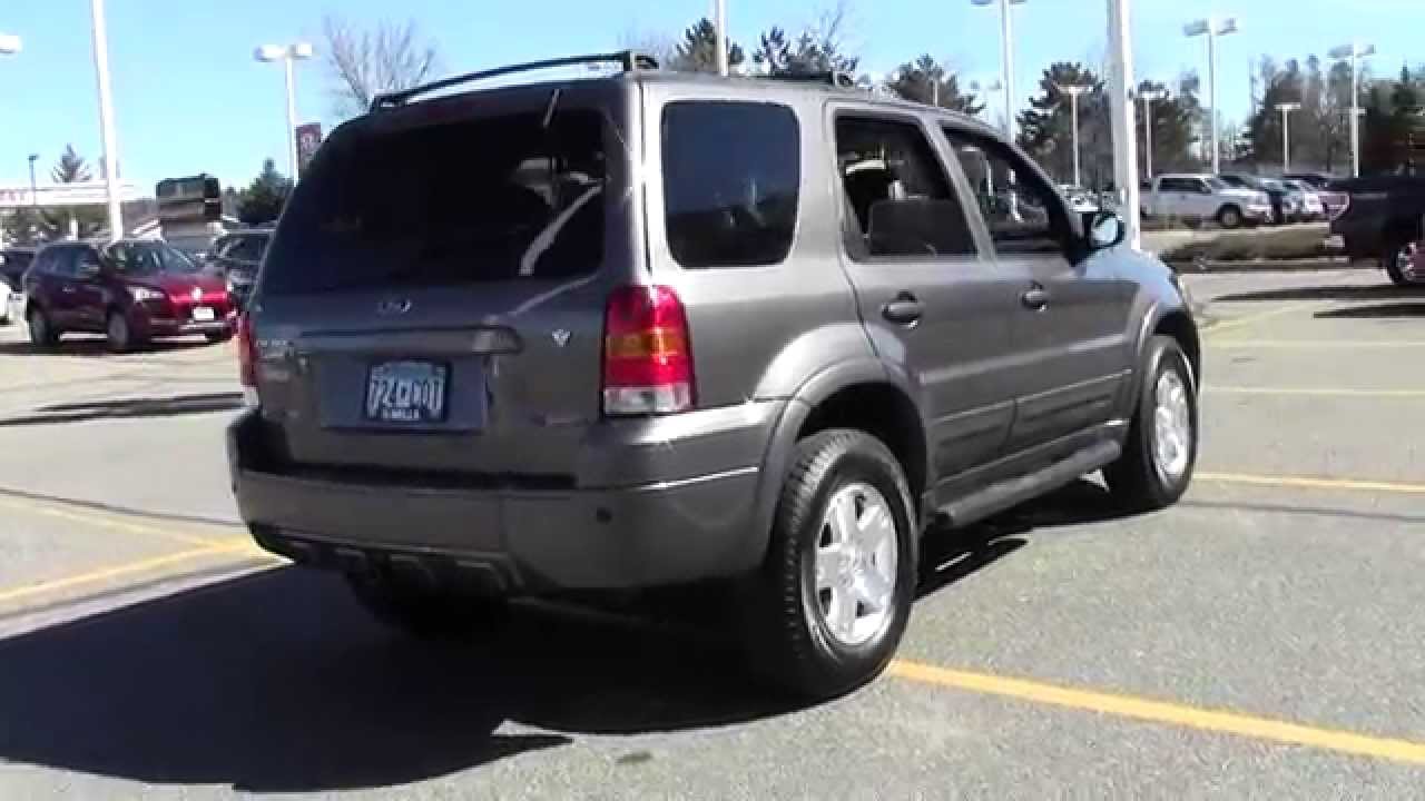 2006 Ford Escape Limited 4WD 1F150309A - YouTube