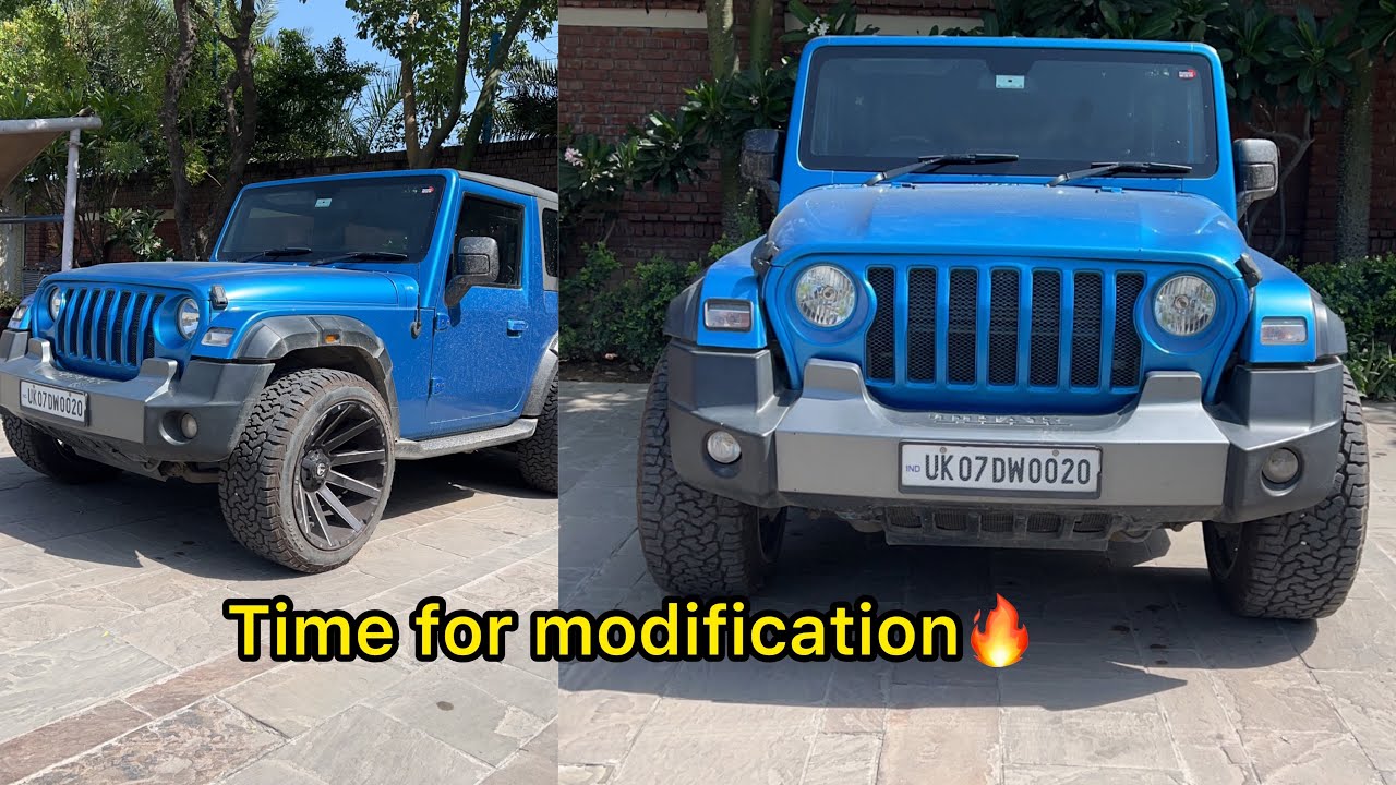 Getting my thar Modified🔥*New Wrap* ? - YouTube