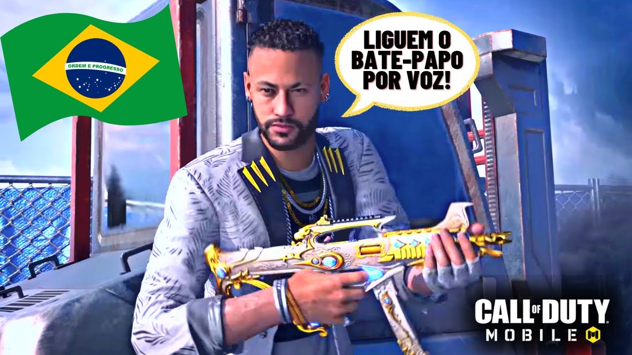 O Novo Cod Mobile Dublado EM Português Brasil PT-BR! Neymar Cod Mobile ...