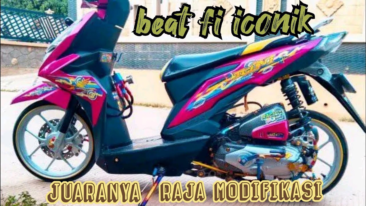 sekumpulan motor beat fi modif keren anak muda 😎 terbaru ... - YouTube