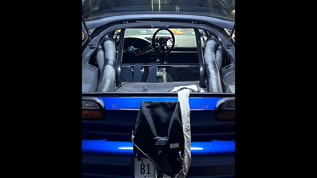 How to Install Carbon Fiber NACA Ducts in Drag Week Camaro - YouTube