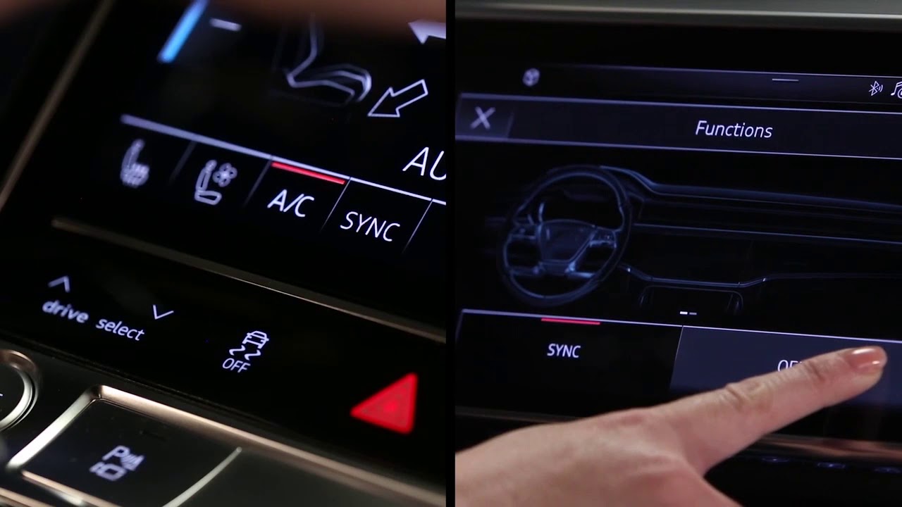 audi climate control - YouTube