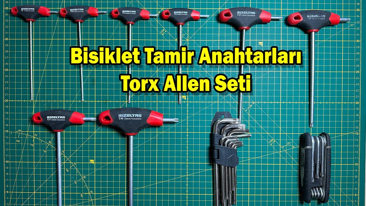 Bisiklet Tamir Aletleri-Torx Allen Seti-Bisiklet Tamiri - YouTube