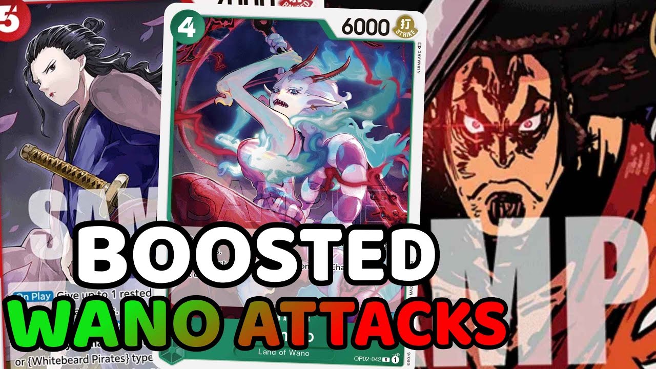 Red Green Kozuki Oden OP07 Gameplay - One Piece Card Game - YouTube