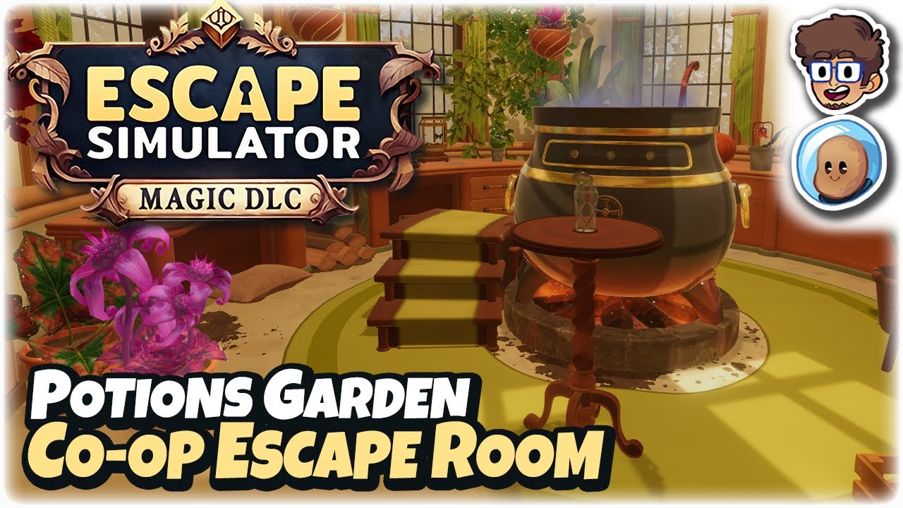 Potions Garden Co-op Escape Room! | Magic DLC | Let's Play Escape ...