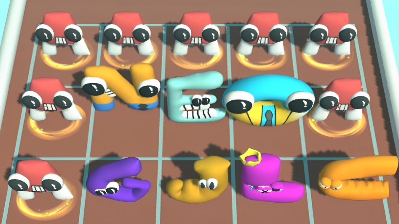 [VER. TEETH] MERGE NEO 'ALPHABET LETTER LORE' Run Battle NEW Version ⭐⭐ ...