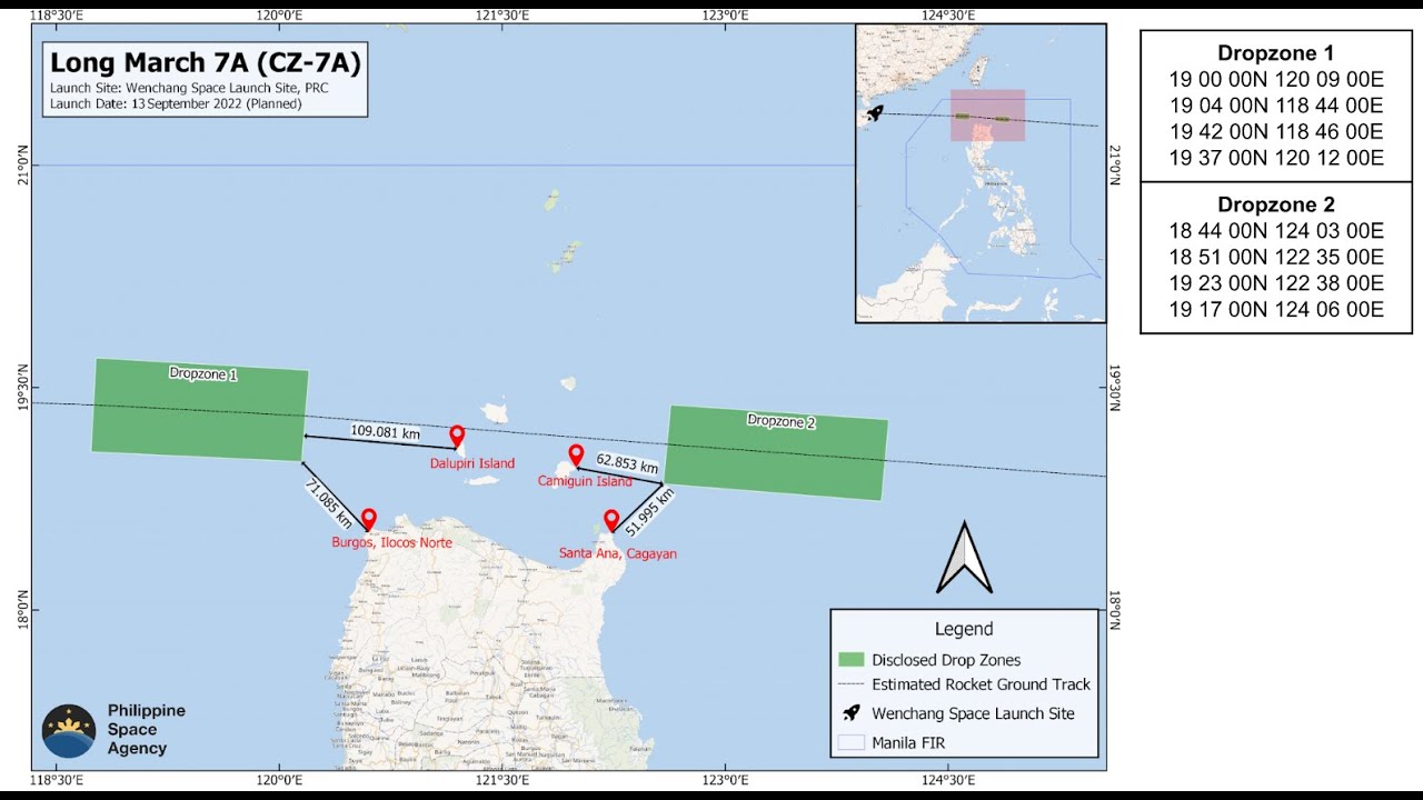 Philippine Space Agency VIRTUAL PRESS BRIEFING on Long March 7A rocket ...
