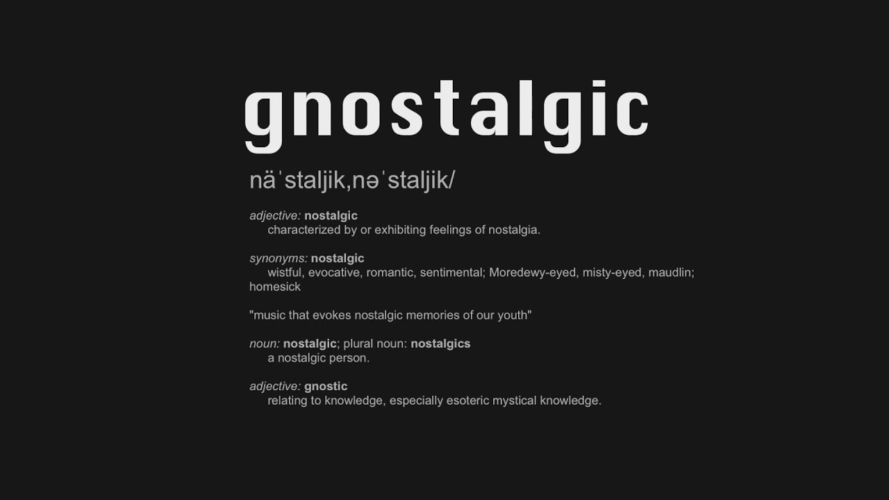 Gnostalgic - In The Dark [Outdated] - YouTube