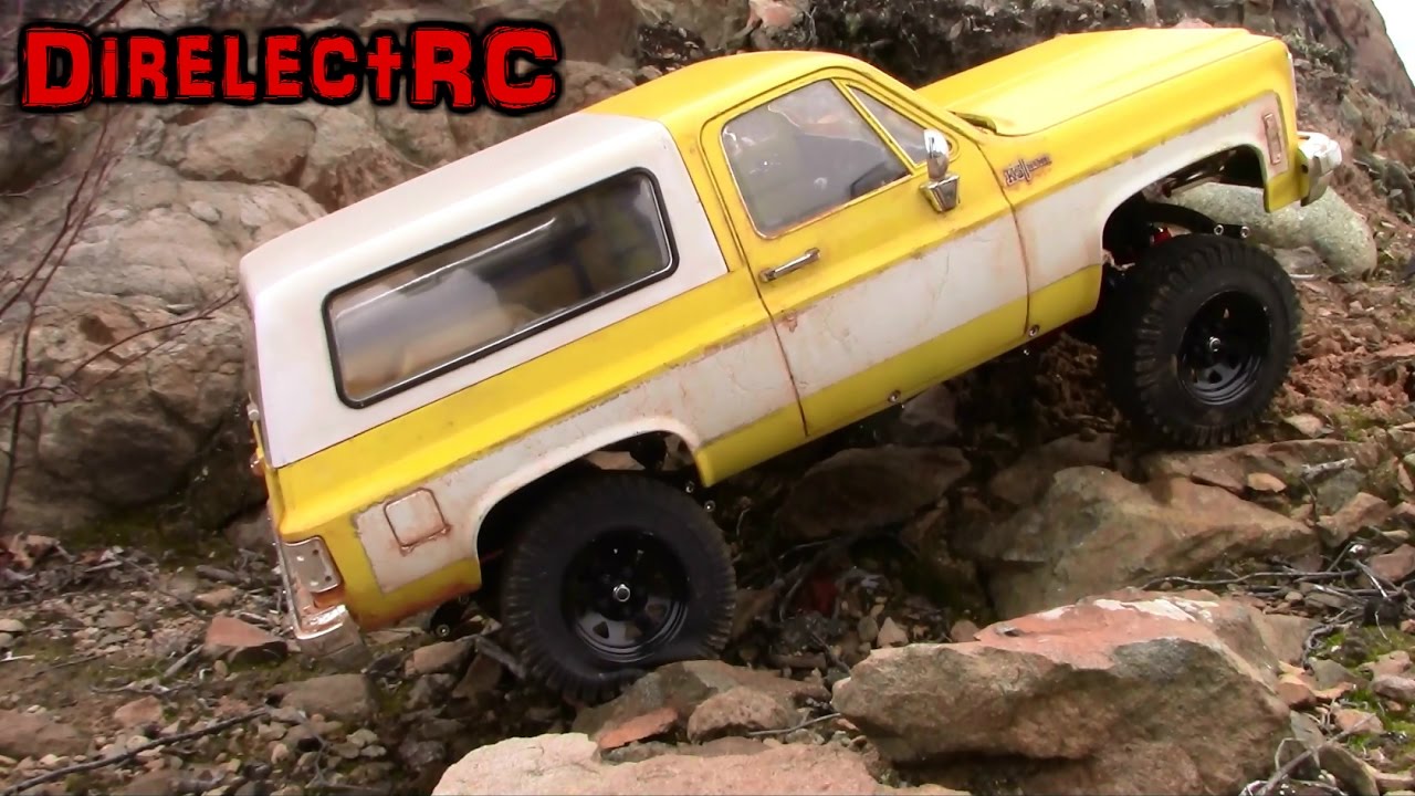RC4WD Trail Stomper with a Chevy Blazer body...Scale Truck ...