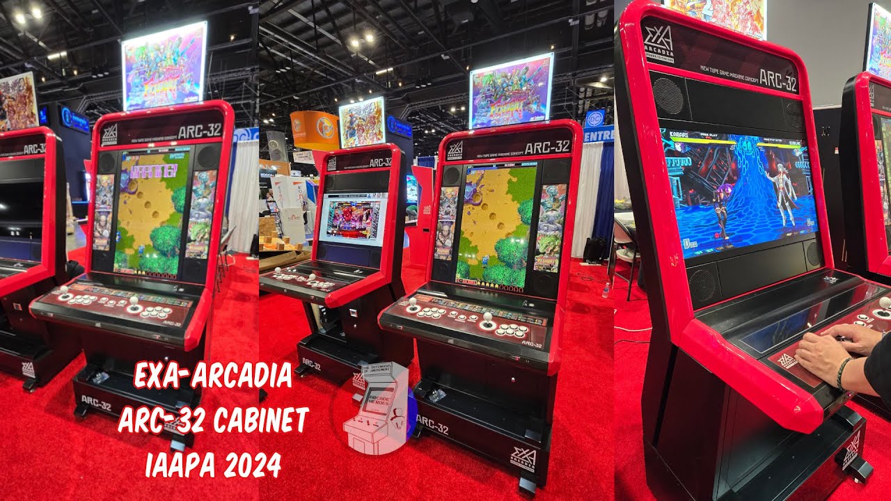 The exA-Arcadia Arc-32 Brings Japanese Style Arcade Cabs To The World ...