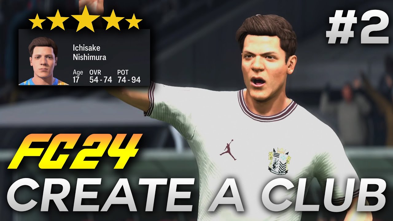 FC 24 CREATE A CLUB EPISODE 2 - WE FOUND THE JAPANESE MESSI! - YouTube