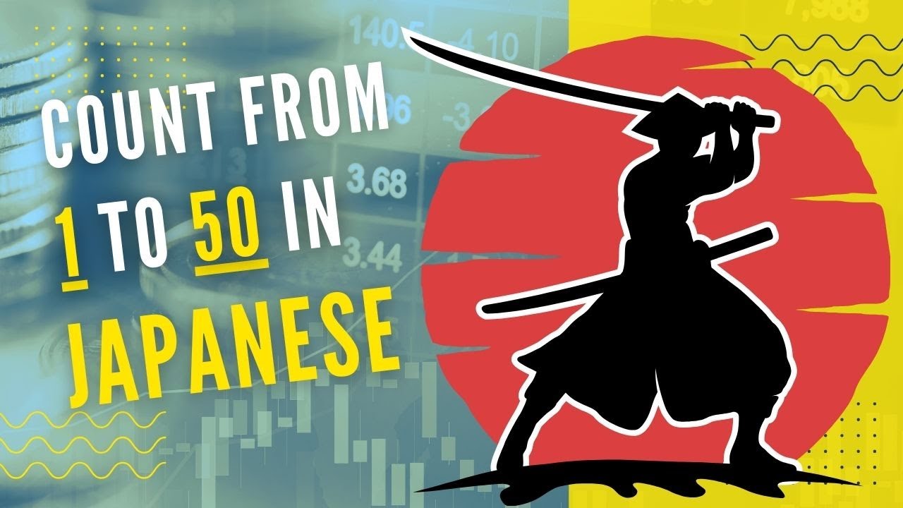 Count in JAPANESE from 1 to 50 #howto #how #japanese #counting - YouTube
