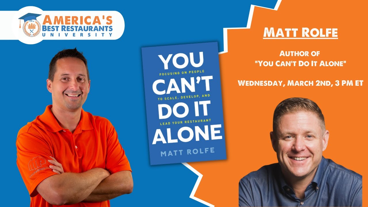 Restaurant Expert Round-up With Author Matt Rolfe - YouTube