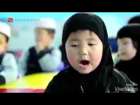 Anak muslim china belajar ngaji